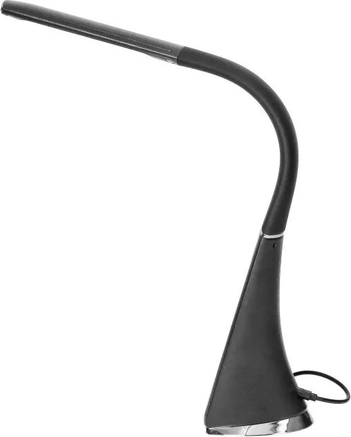 Stolní lampa s budíkem VIRONE DOLOMIT DL-12/B, 5W, 400lm, 4000K, černá