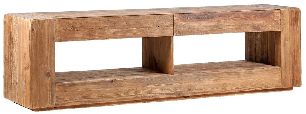 Televizní stolek GEOMETRY, 210x60 cm, dřevěný