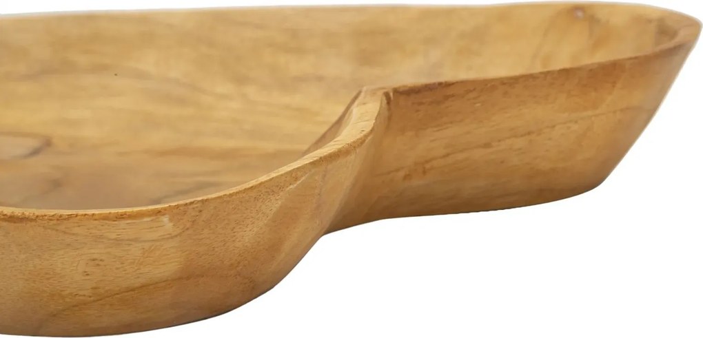 Dekorativní odkládací miska Kiha 27 cm z masivu