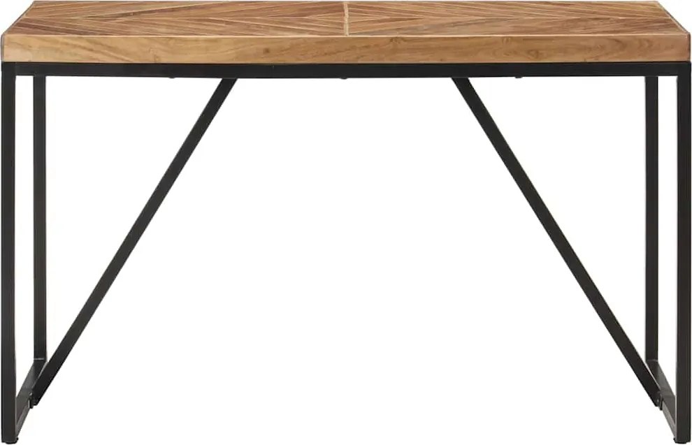 Jídelní stůl 120 x 60 x 76 cm masivní akácie a mangovník 323546