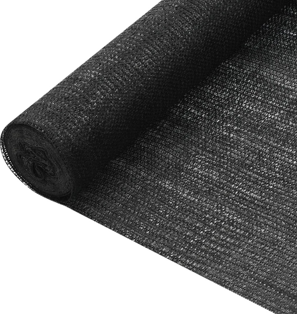 Stínící tkanina černá 3,6 x 25 m HDPE 75 g/m² 149333