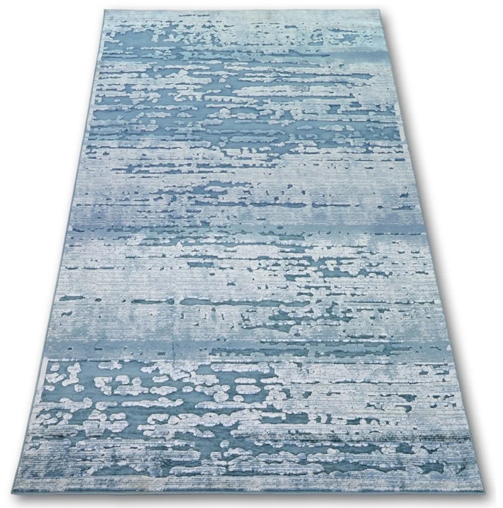 Dywany Lusczow Kusový koberec ACRYLOVY YAZZ 3520 světle modrý / modrý, velikost 240x330