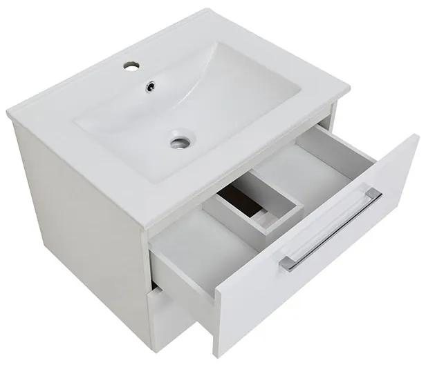BPS-koupelny Koupelnová skříňka s keramickým umyvadlem Sorno W 60