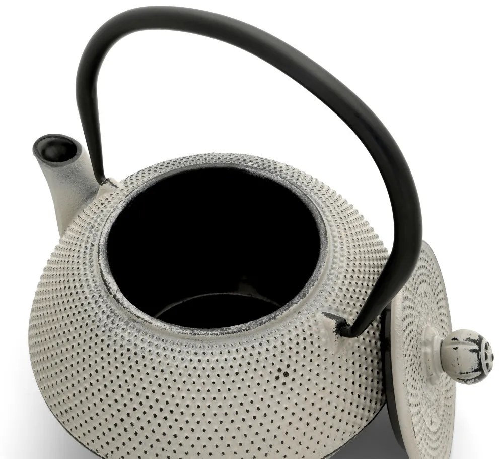 Bredemeijer Litinová konvička na čaj Jang 1,1L, šedá