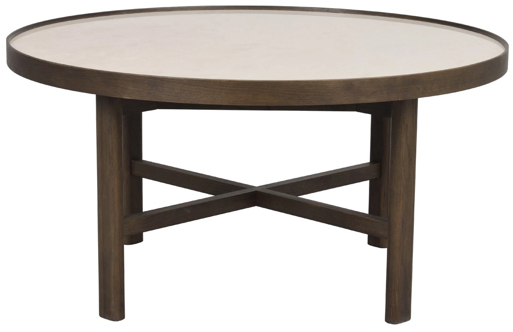 ROWICO Konferenční stolek MARSDEN hnědý 90cm 121096