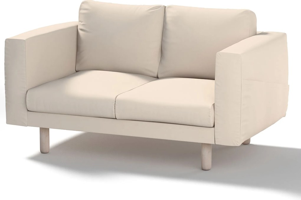 Potah na pohovku IKEA Norsborg 2-místná barva béžová látka pletený vzor