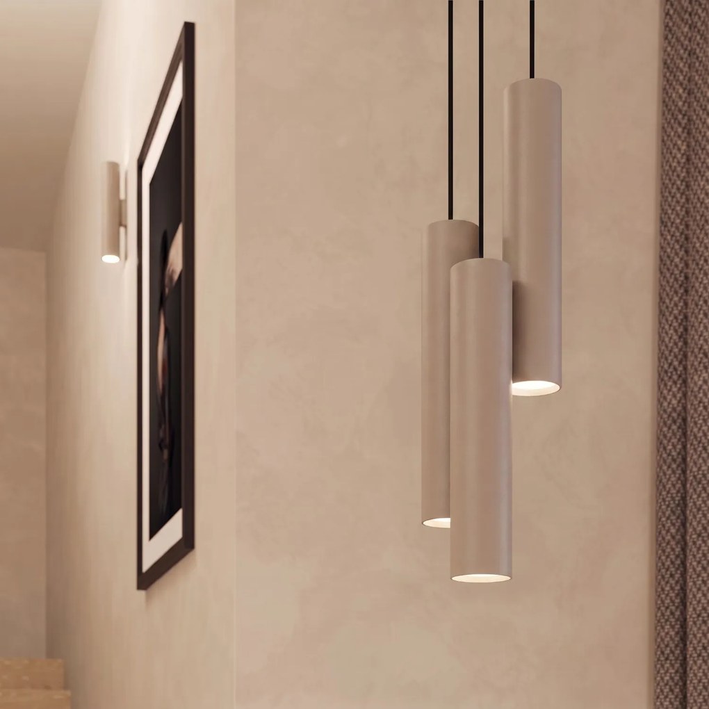 Sollux Lighting Závěsné svítidlo LAGOS 3L taupe