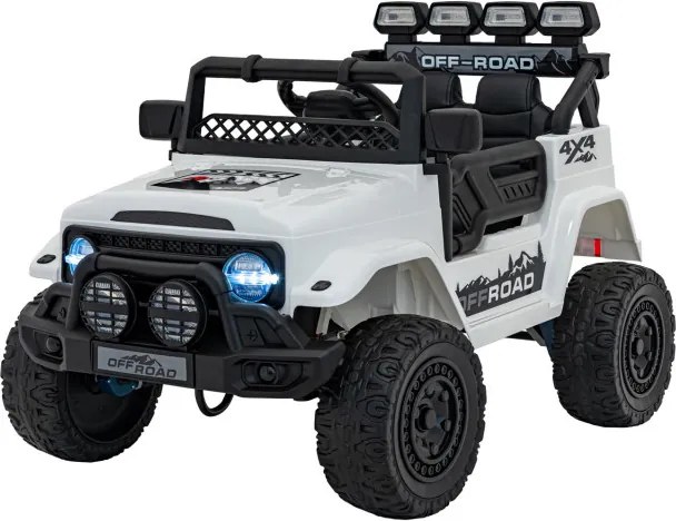 Elektrické autíčko Off-Road CLIMBER bílé