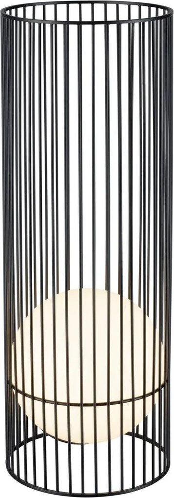 LA 1008476 GRID SUN volně stojící svítidlo, 2700 K, IP65, černá / mléčná barva - BIG WHITE (SLV)