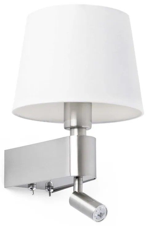 FARO Barcelona FARO 29976 - LED Nástěnná lampa ROOM 1xE27/15W/230V + 1xLED/3W FA29976