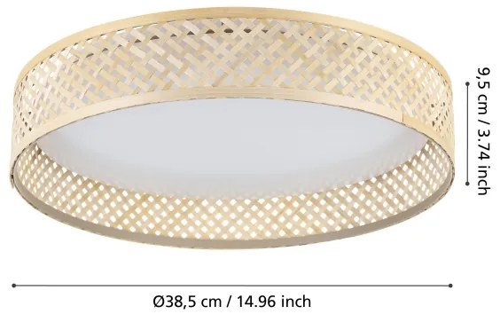 Eglo 900464 - LED Stropní svítidlo LUPPINERIA LED/24W/230V