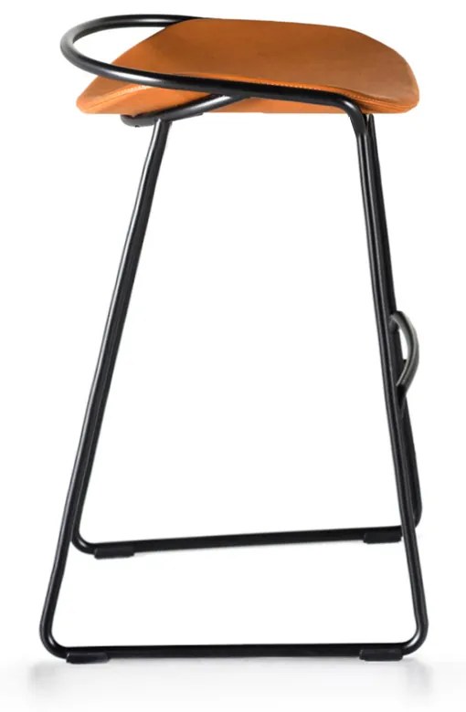 Designové barové židle Monk Barstool Low (výška sedáku 65 cm)