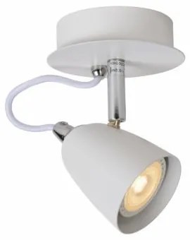 LUCIDE RIDE-LED Spot GU10/5W 3000K White, bodové svítidlo, bodovka