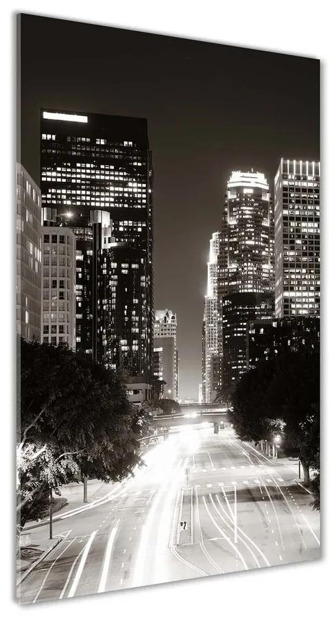 Wallmuralia Foto obraz akrylové sklo Los Angeles noc 70x140 cm