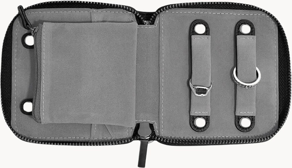 Kompaktní šperkovnice Pebble Black