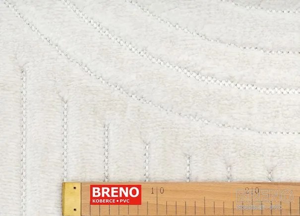 Breno Kusový koberec VIVA 401 ivory, 160x230 cm, Béžová