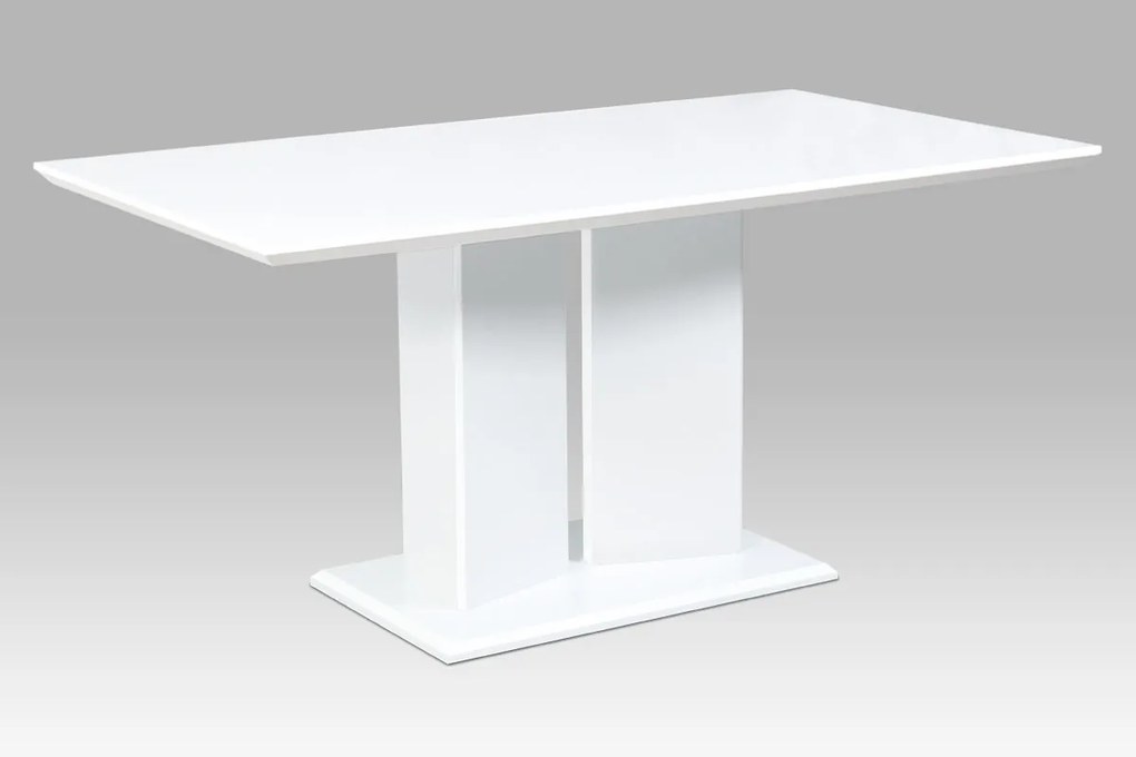 Artium Jídelní stůl 160x90 cm, bílý mat - HT-307 WT