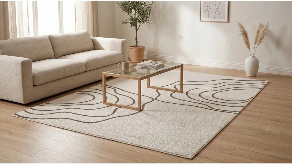 Béžový koberec 200x290 cm Pulse – ESTE