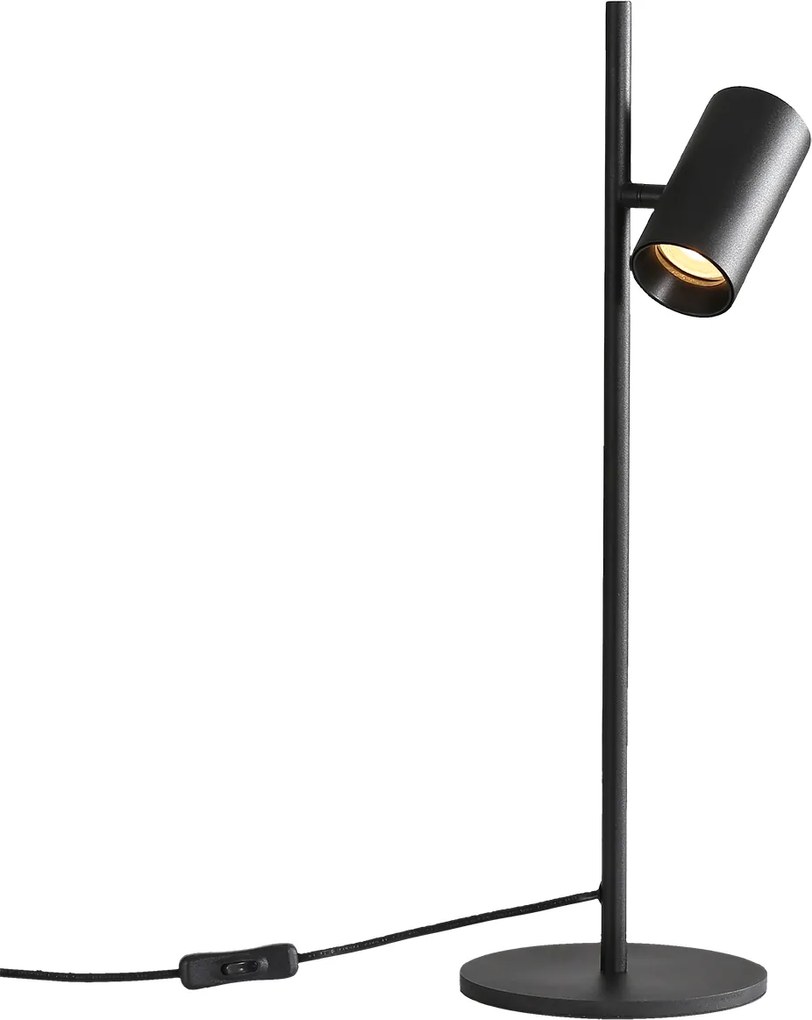 ACB Iluminacion Stolní lampa GINA, v. 51 cm, 1xGU10 8W Barva: Černá
