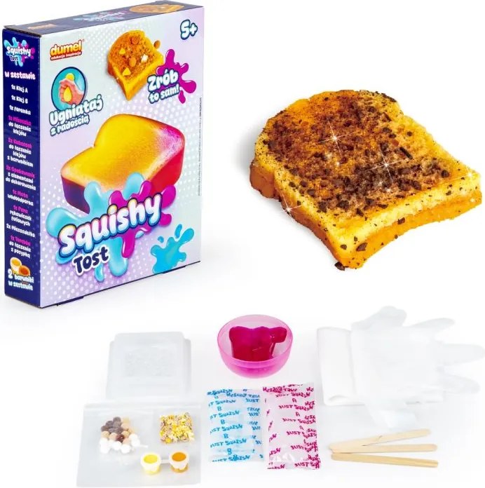 TOST - kreativní sada Squishy | Mačkací senzorická antistresová hračka