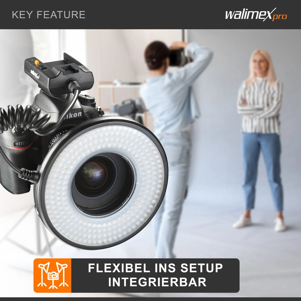 Kruhové světlo Walimex pro – 14 W (1020730)