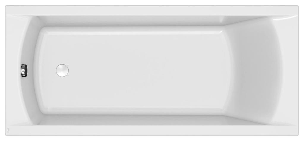 Cersanit Korat obdélníková vana 180x80 cm bílá S301-295