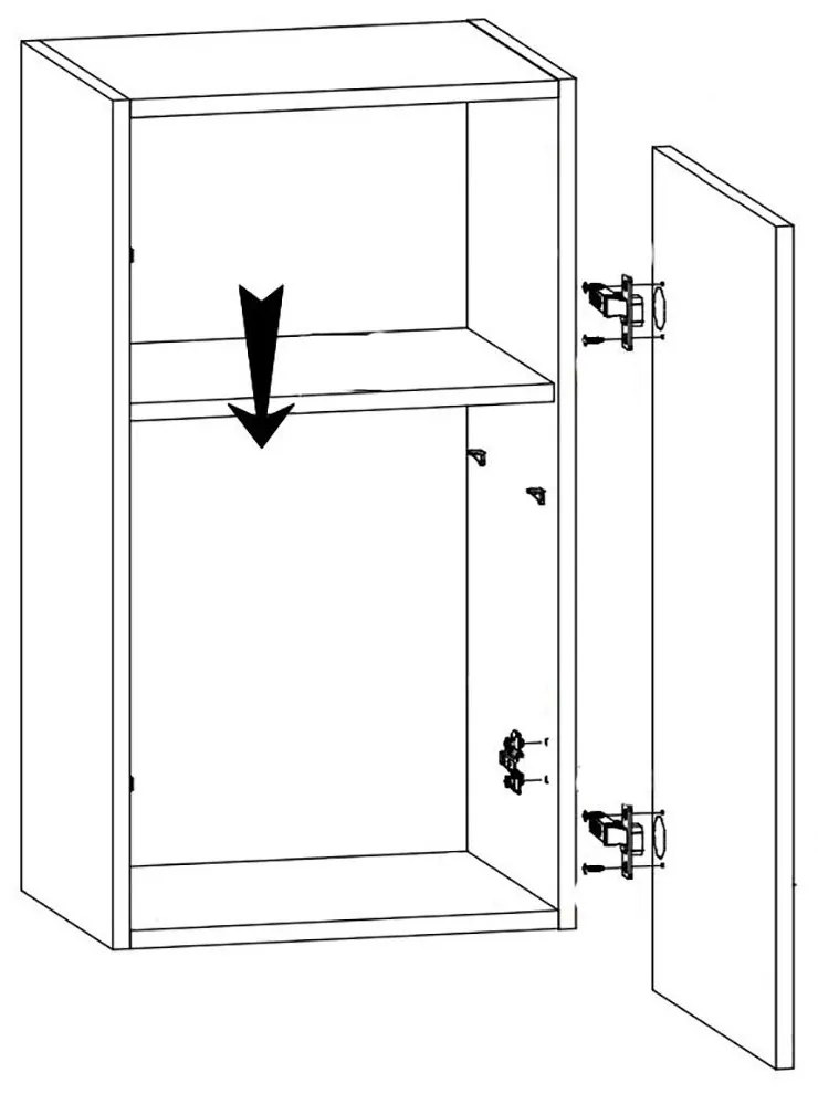 Kuchyňská linka PROVENCE k | 260 cm var.B | SOKL v CENĚ | borovice andersen