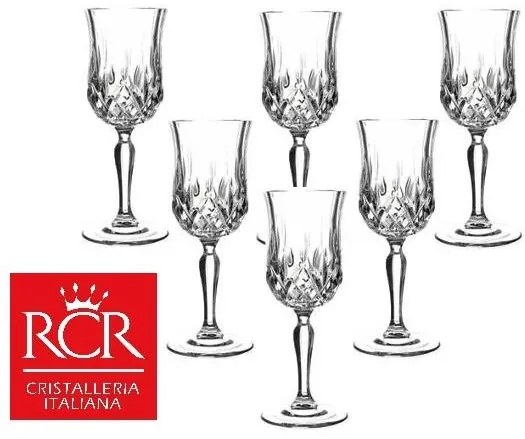 RCR OPERA SKLENICE NA VÍNO 160 ML SADA 6 KS