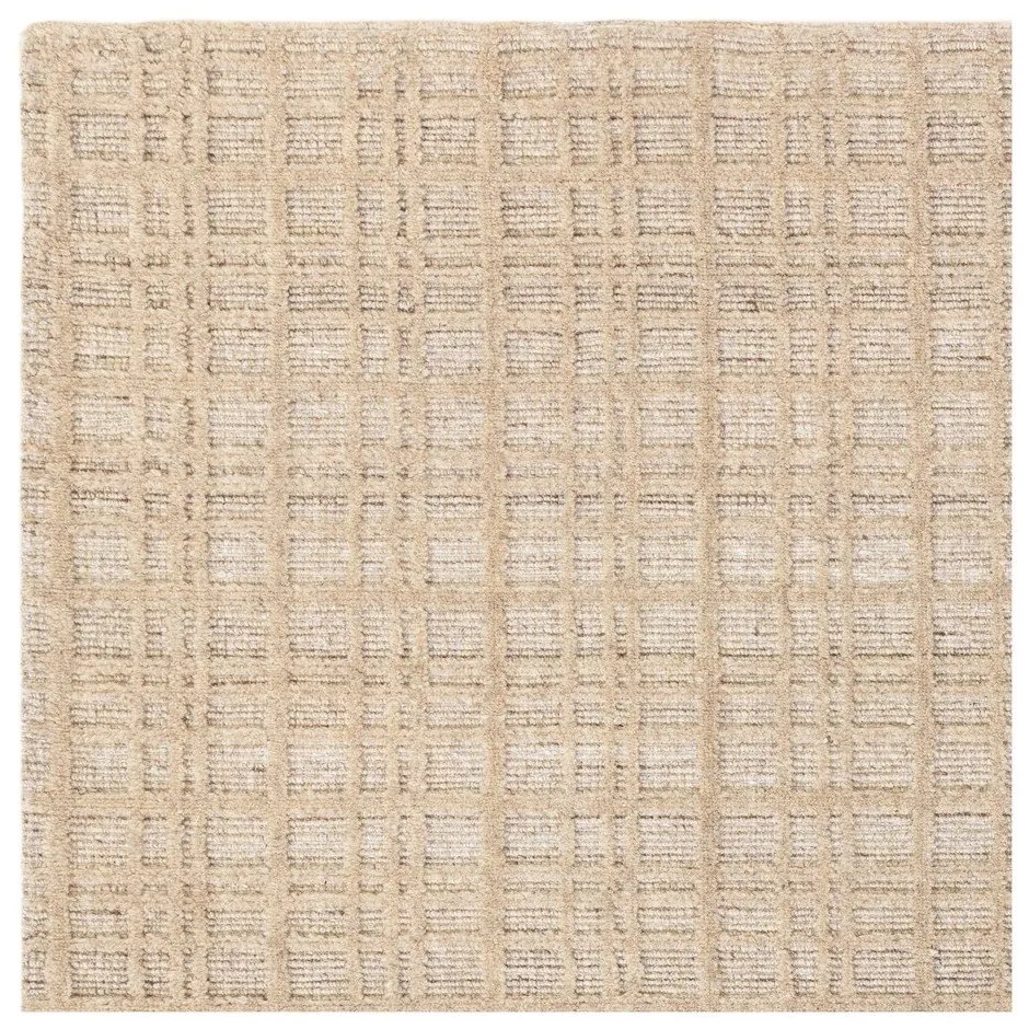 Krémový ručně tkaný koberec s příměsí vlny 200x290 cm Thatch Sand – Asiatic Carpets