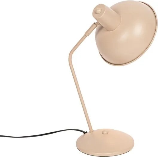 Stolní béžová retro lampa Milton Taupe