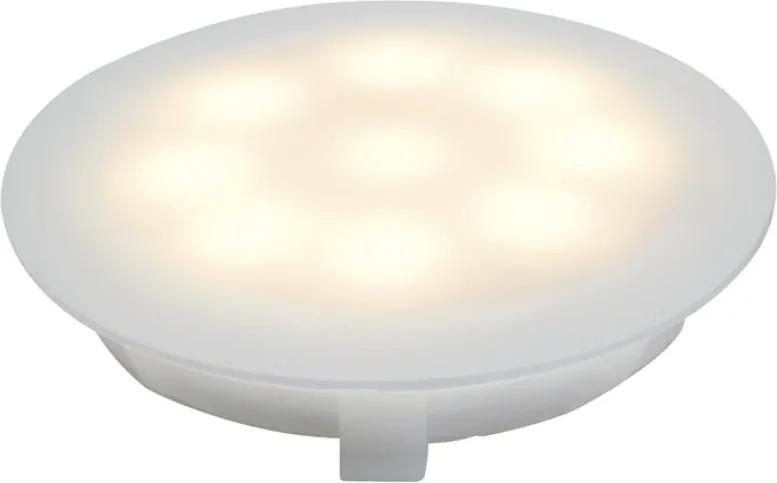 Zapuštěné světlo Paulmann Zápustné svítidlo Profi UpDownlight LED 3000K 1W 12V 45mm satin 937.00 P 93700 93700