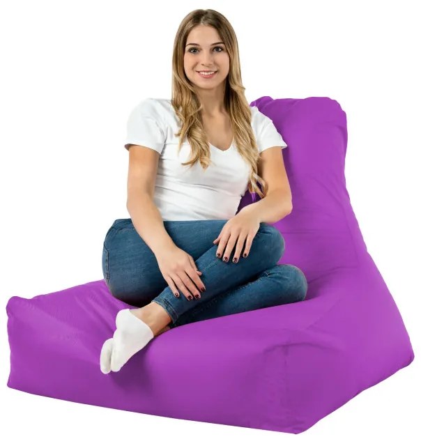 Křeslo Bali nylon fialové