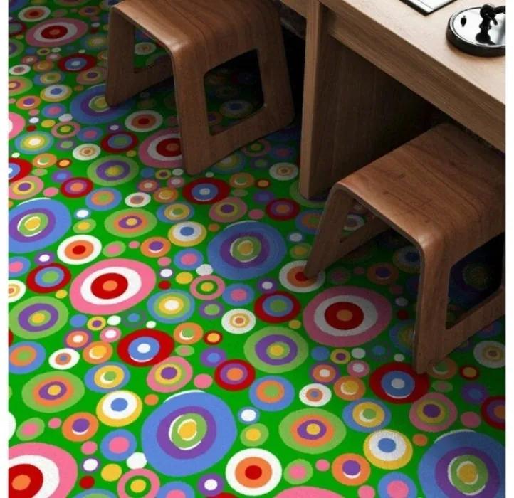 Vopi Dětský metrážový koberec Candy 24 multi 1 m2 Candy 24 multi