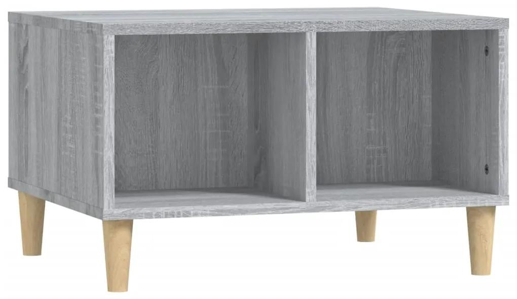 vidaXL Konferenční stolek šedý sonoma 60x50x36,5 cm kompozitní dřevo