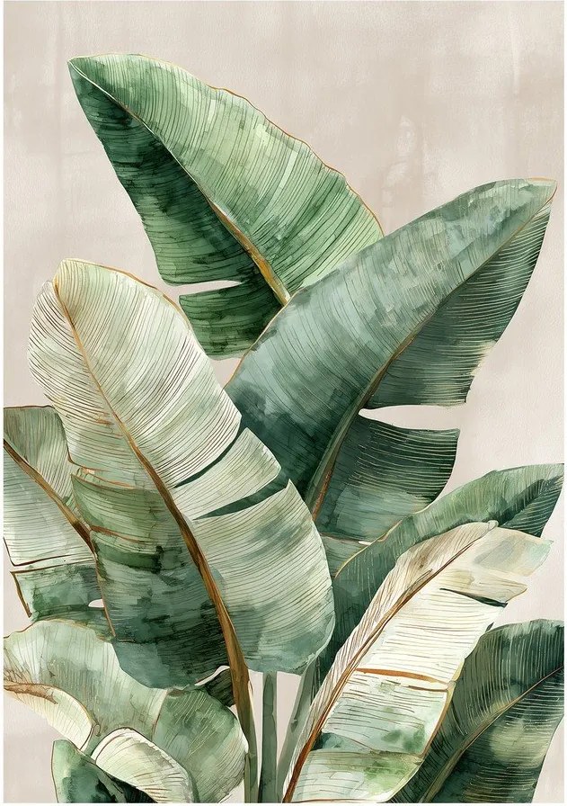Tištěný obraz na plátně 70x100 cm Foliage – Styler