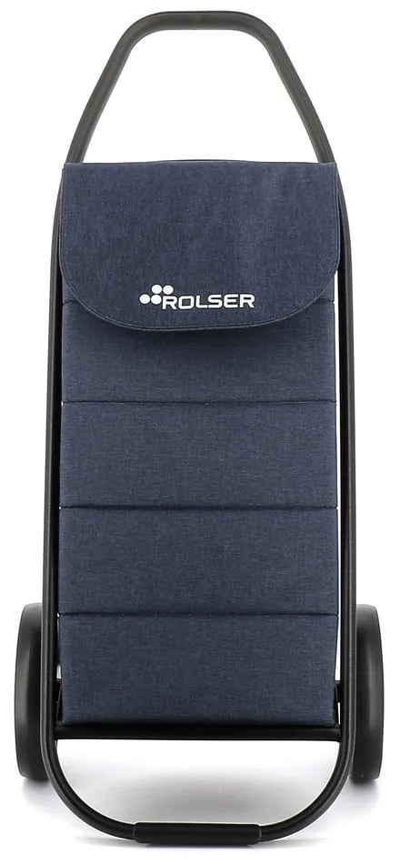 Nákupní taška na kolečkách 53 l Com Tweed Polar Black Tube – Rolser