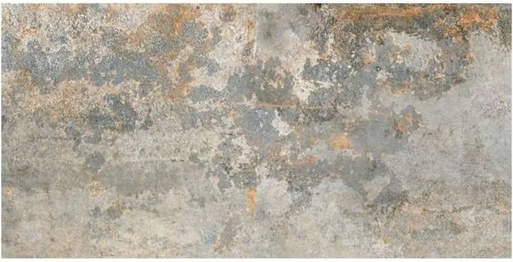 EBS Rusty Metal - Dlažba 60x120 cm, silver semipulido RUSTY60120SV