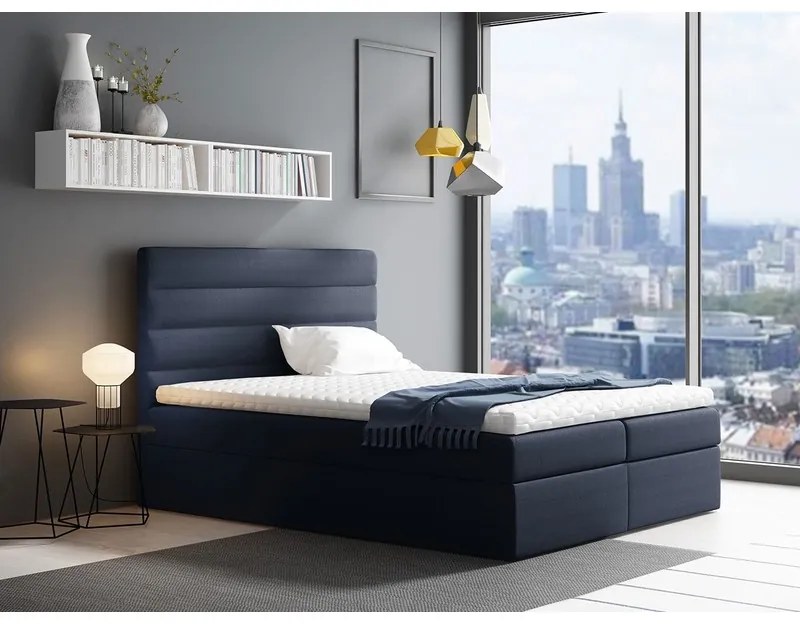 Kontinentální postel Oregano, Rozměr postele: 120 x 200 cm, Barva:: Makalu 6