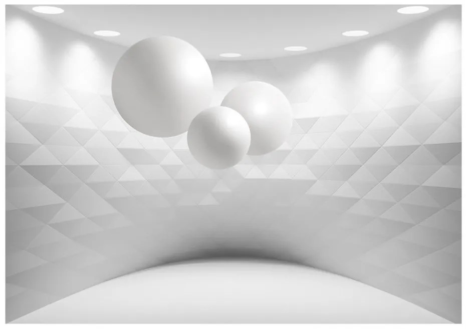 Samolepící fototapeta - Geometrický pokoj 98x70