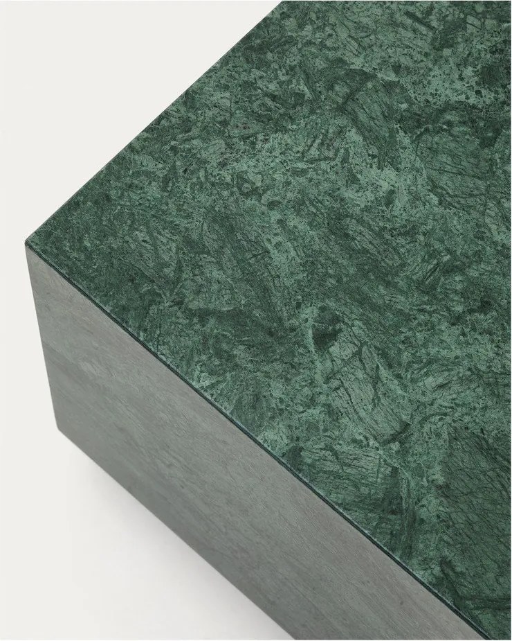 Zelený mramorový konferenční stolek 50x100 cm Sorein – Kave Home