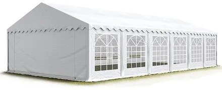 Zahradní Párty stan 5x12 m PVC Standard Ohnivzdorný Barva: Bílá