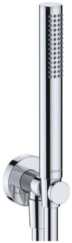 Duravit - Set sprchové hlavice, kolínka a hadice, chrom UV0762002010