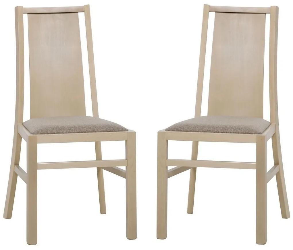 Casarredo - Komfort nábytek Dřevěná jídelní židle VOLANO 121 dub sonoma, (2ks)