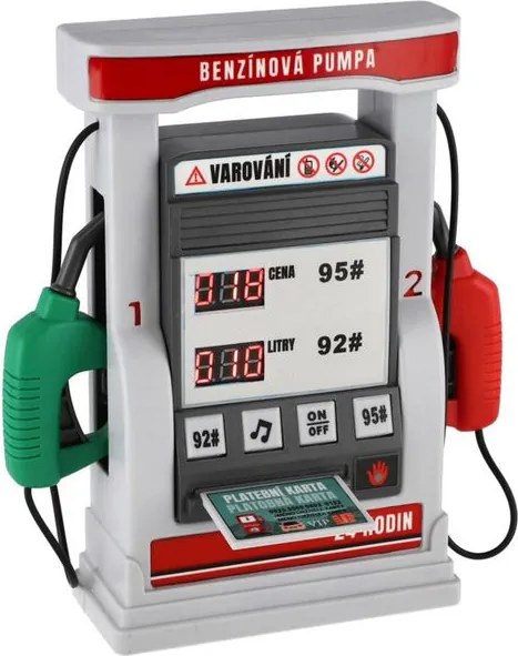 Benzínová pumpa se zvukem a světlem