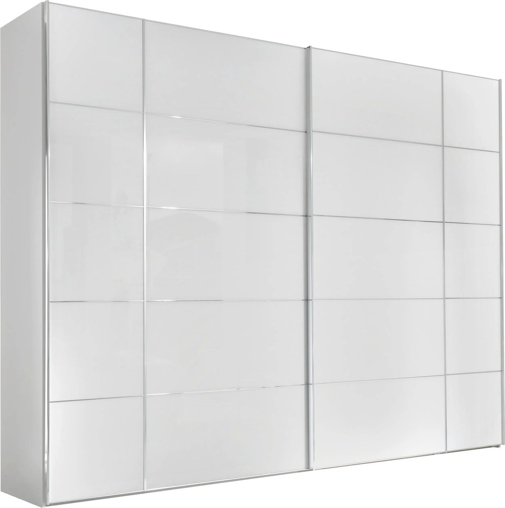 XXXLutz SKŘÍŇ S POSOUVACÍMI DVEŘMI, bílá, 298/240/68 cm Dieter Knoll - Šatní skříně - 000531039801