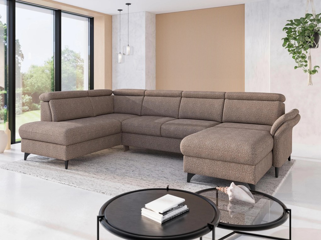 XXXLutz SEDACÍ SOUPRAVA, textil, cappuccino Sit & More - Sedací soupravy - 00014402587M