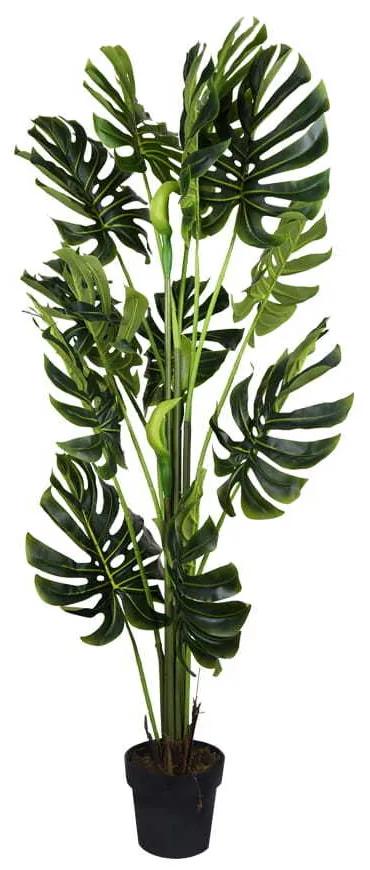 Dekorativní umělá rostlina - MONSTERA DELICIOSA GD4155