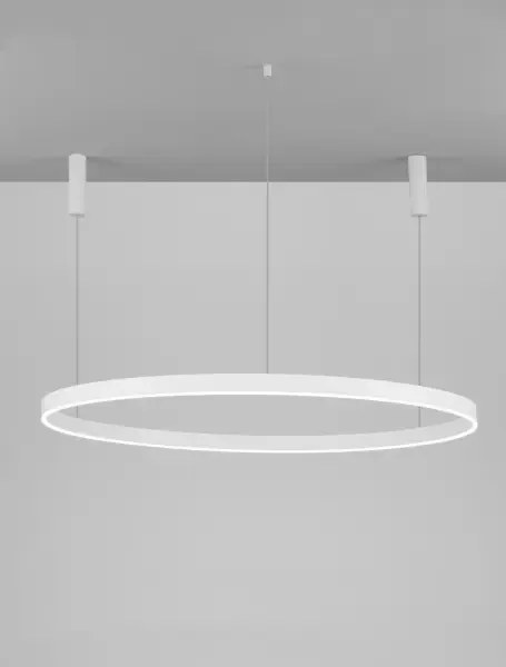 LED lustr Motif 150 bílé stmívatelné