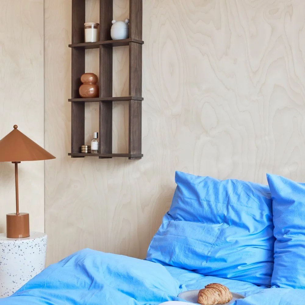 Hnědá kovová stolní lampa (výška 50 cm) Kasa – OYOY Living Design