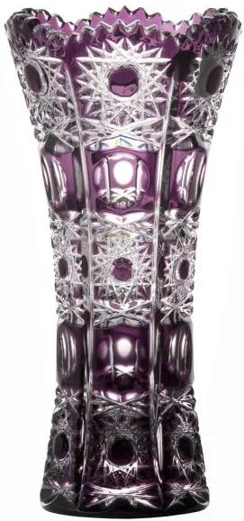 Váza Petra, barva fialová, výška 150 mm